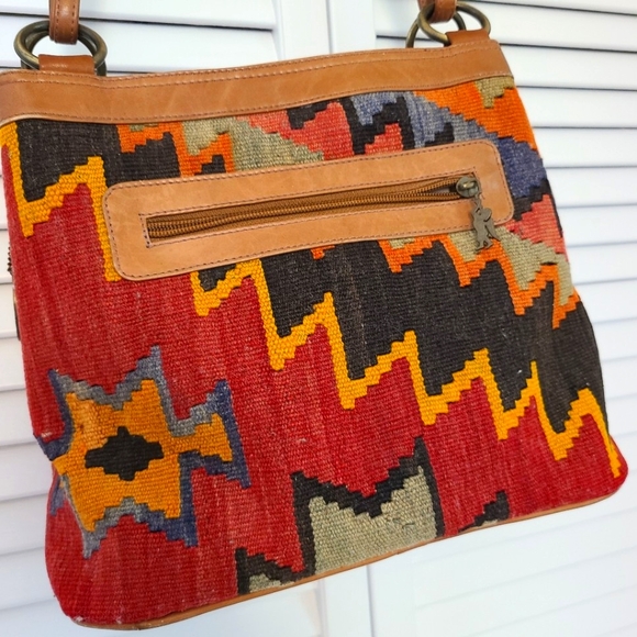American Angel | Bags | Vintage American Angel Kilim Carpetbag Shoulder ...